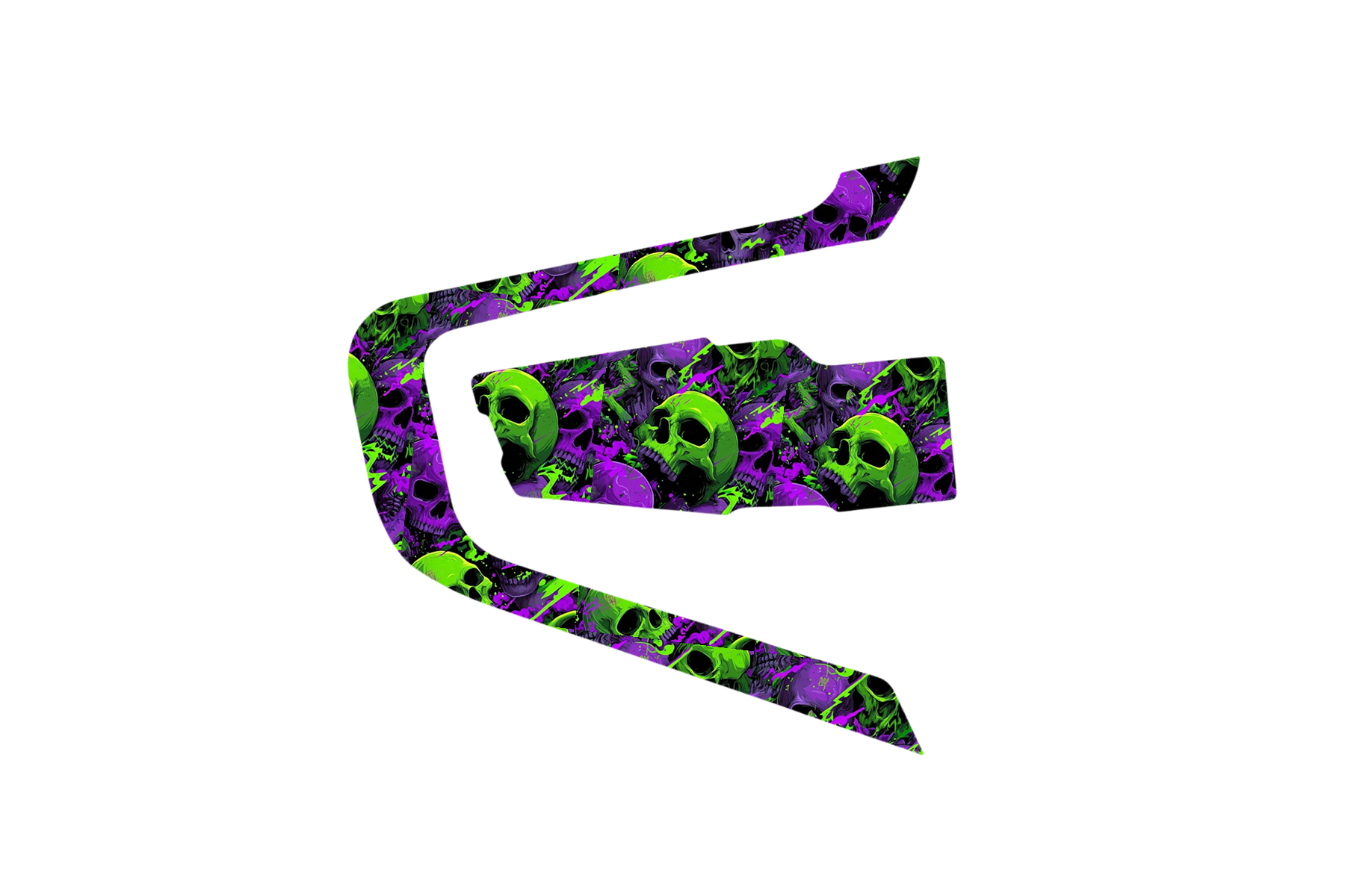 Cardo Bold Skull Skins Edgy Skeleton Designs for Riders - OzDecalz