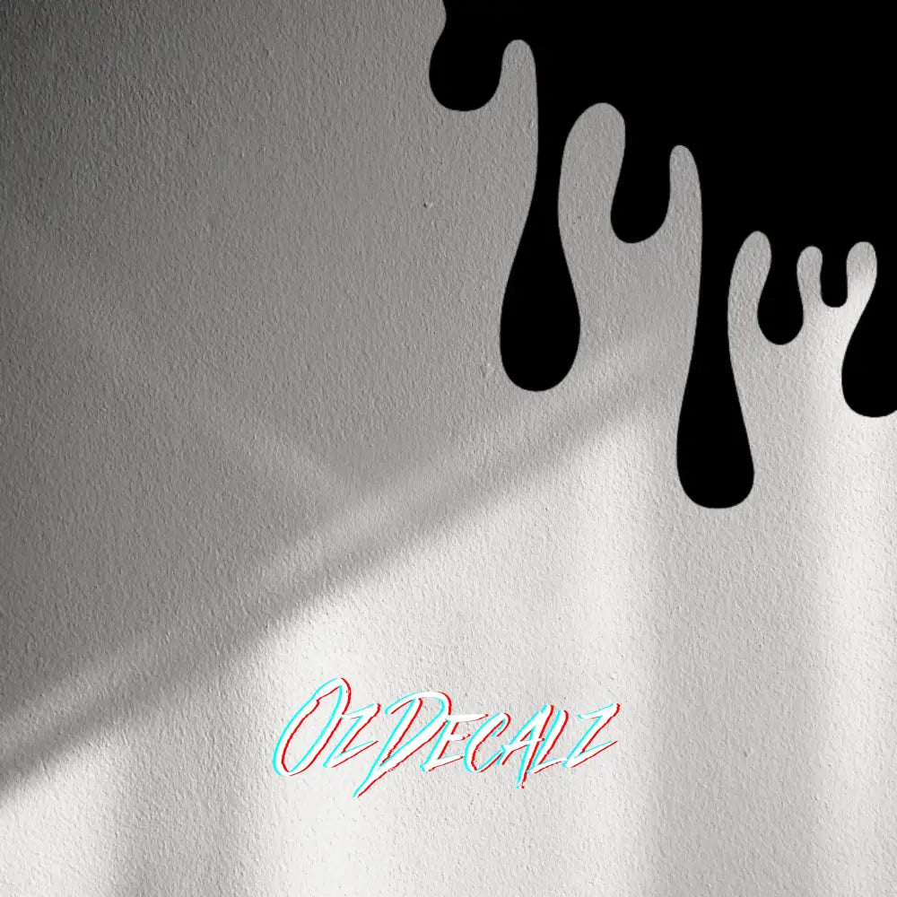 WALL DECAL: PAINT DRIP – OzDecalz